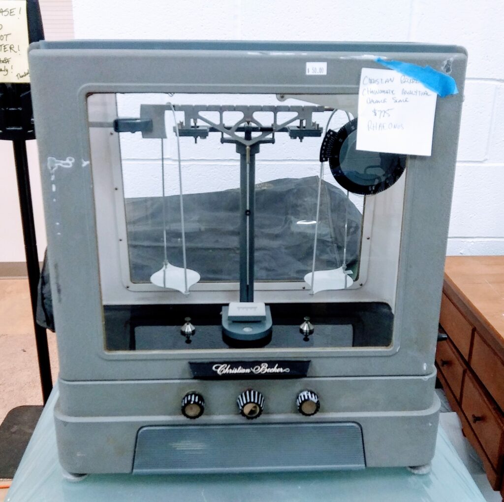 Christian Becker Chainomatic Analytical Balance Scale - ReStore Store ...
