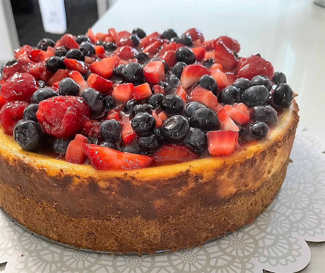 Yummy Cheesecake • Farmhouse Magic Blog