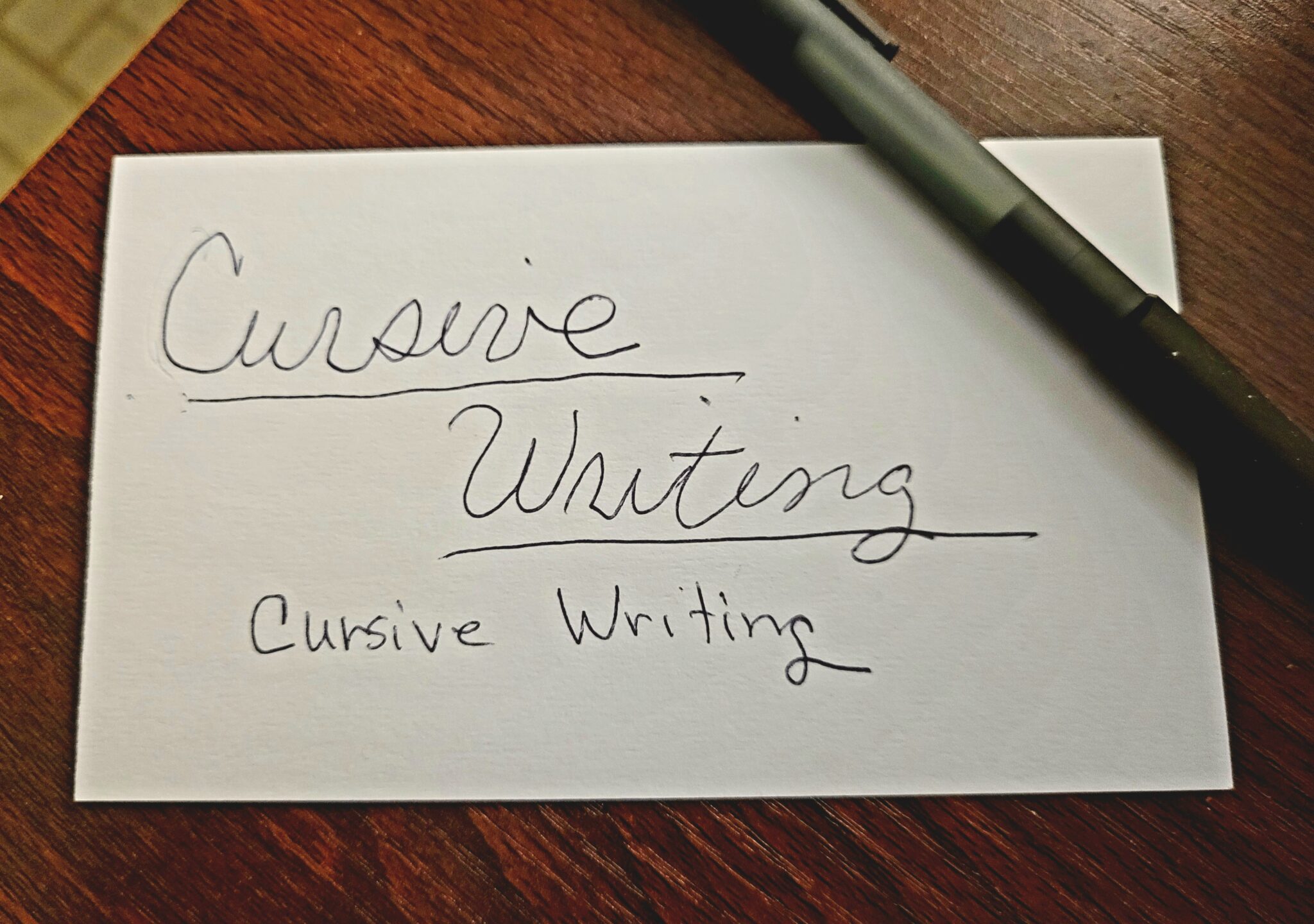 Cursive Writing • Farmhouse Magic Blog