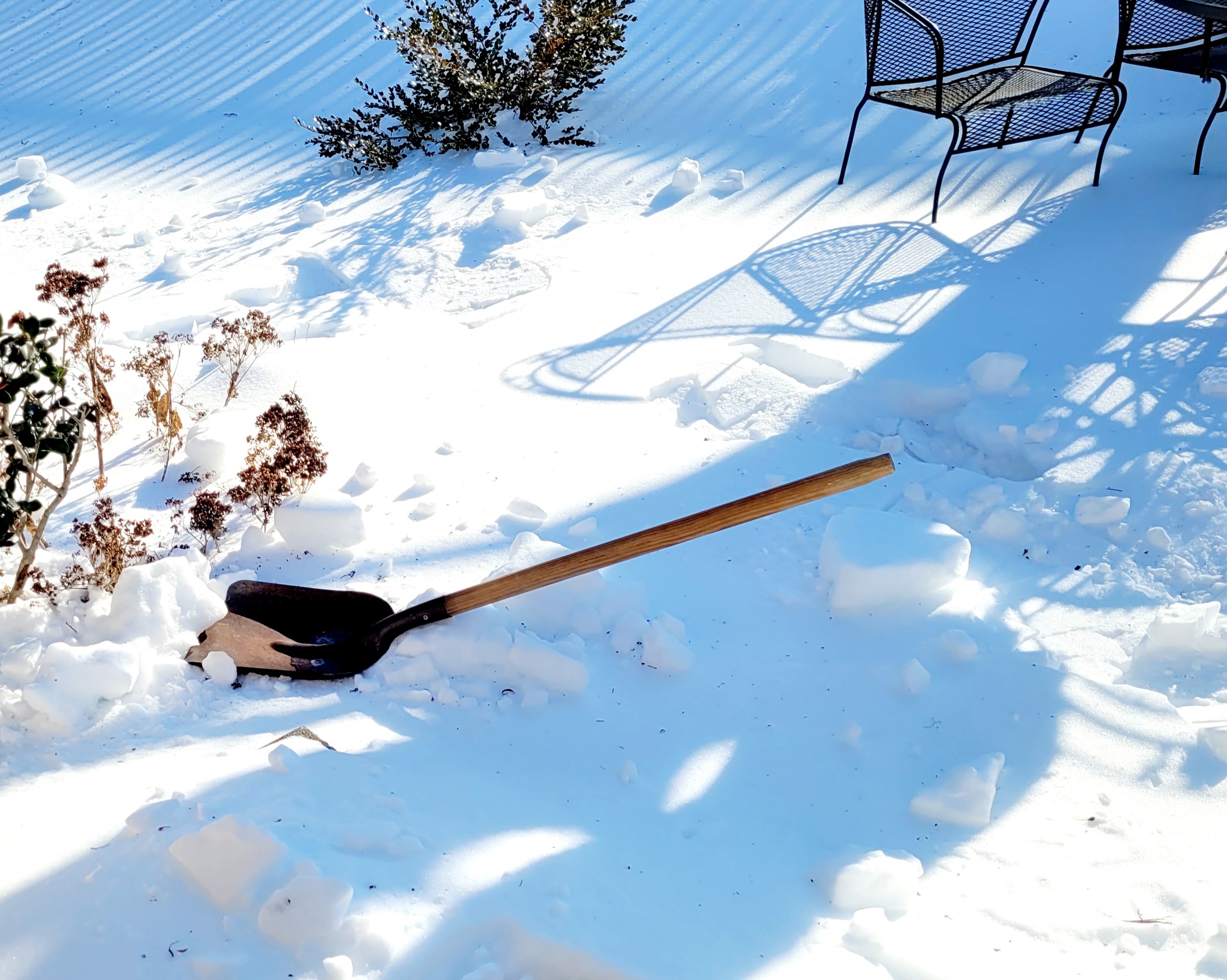 Snow Cleanup • Farmhouse Magic Blog